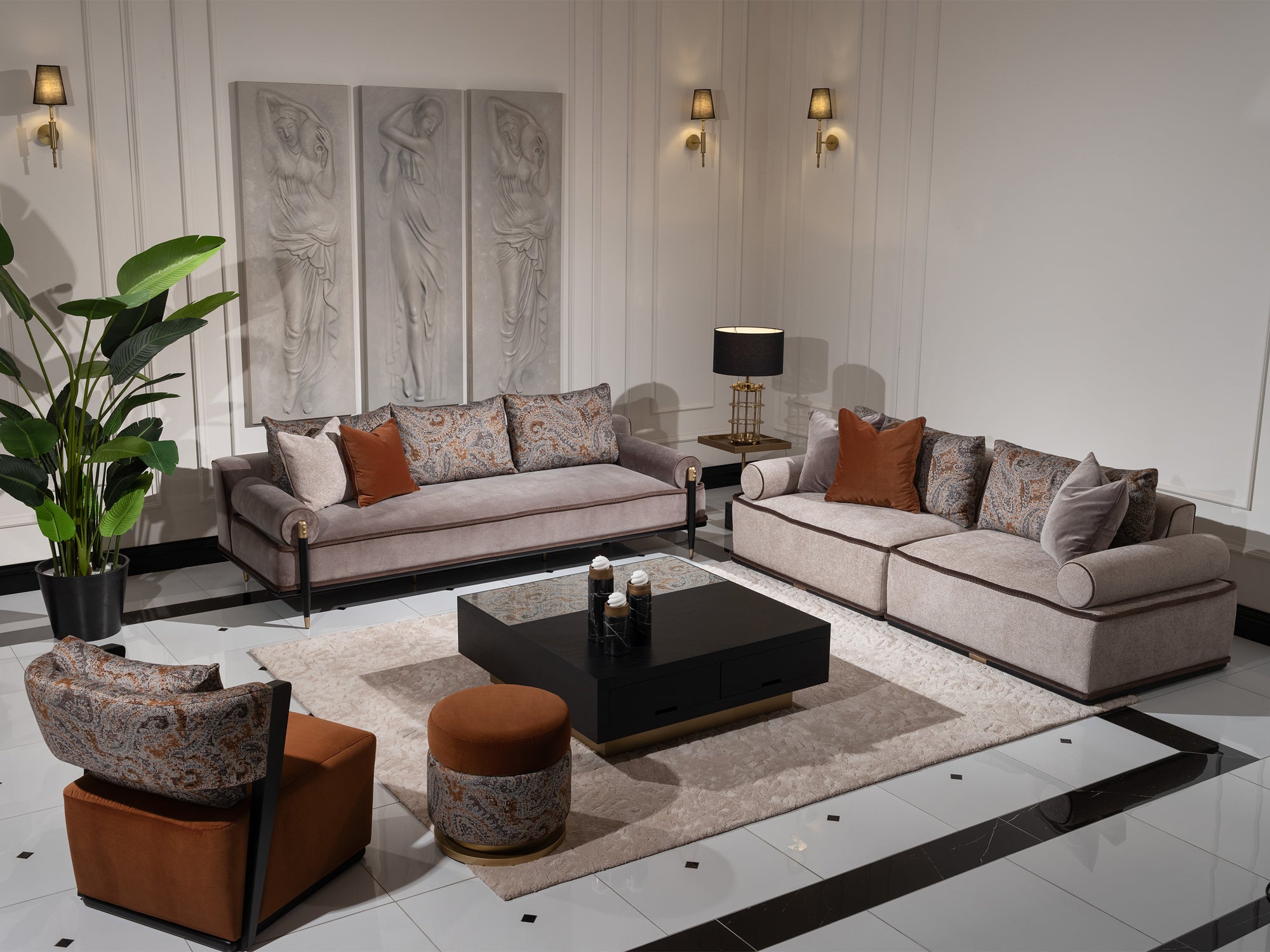 Pietra Living Room Set – Istanbul Furniture - Home of Unique Turkish ...