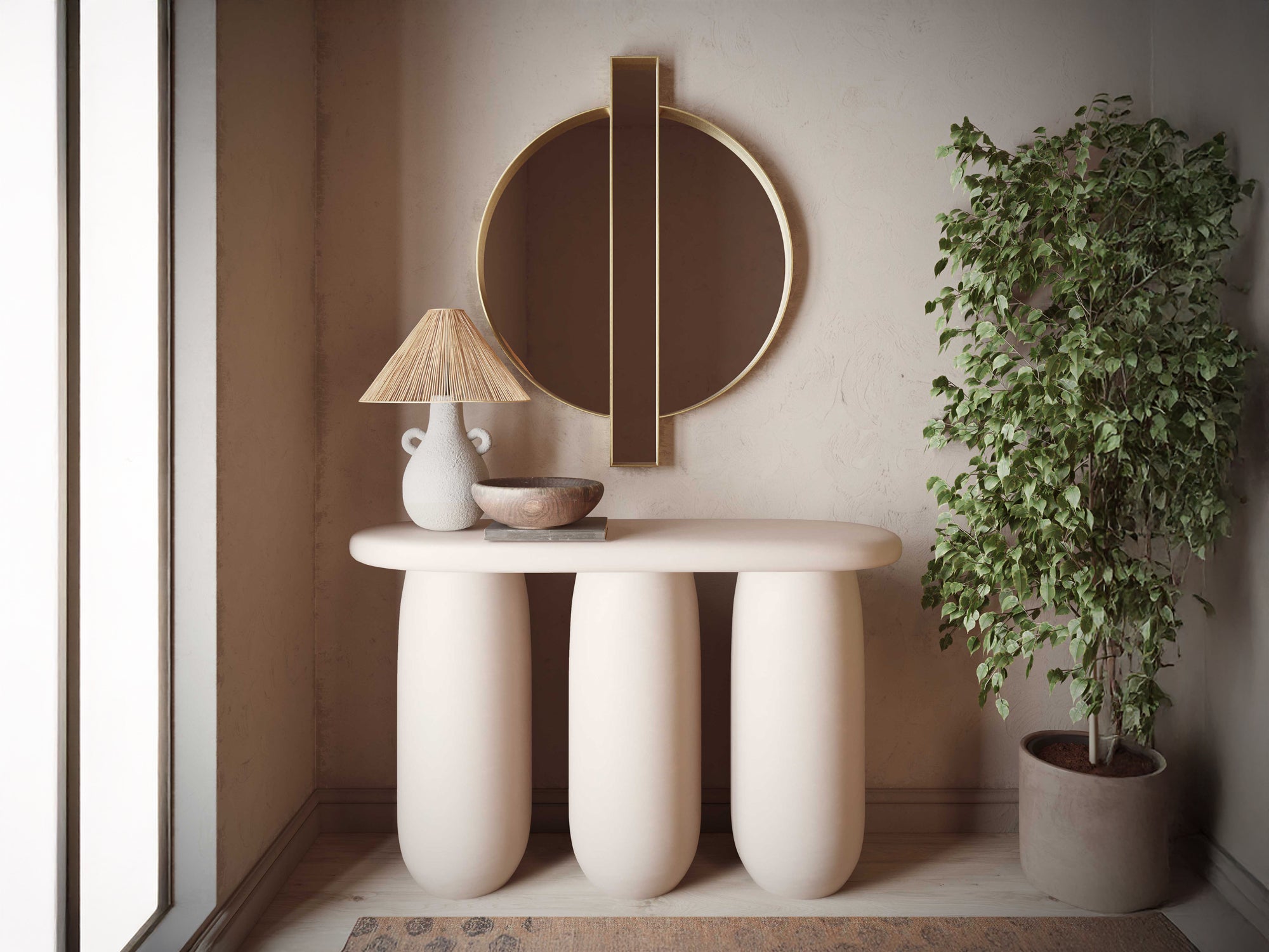 Rahul 49" Wide Console Table – Istanbul Furniture - Home of Unique ...