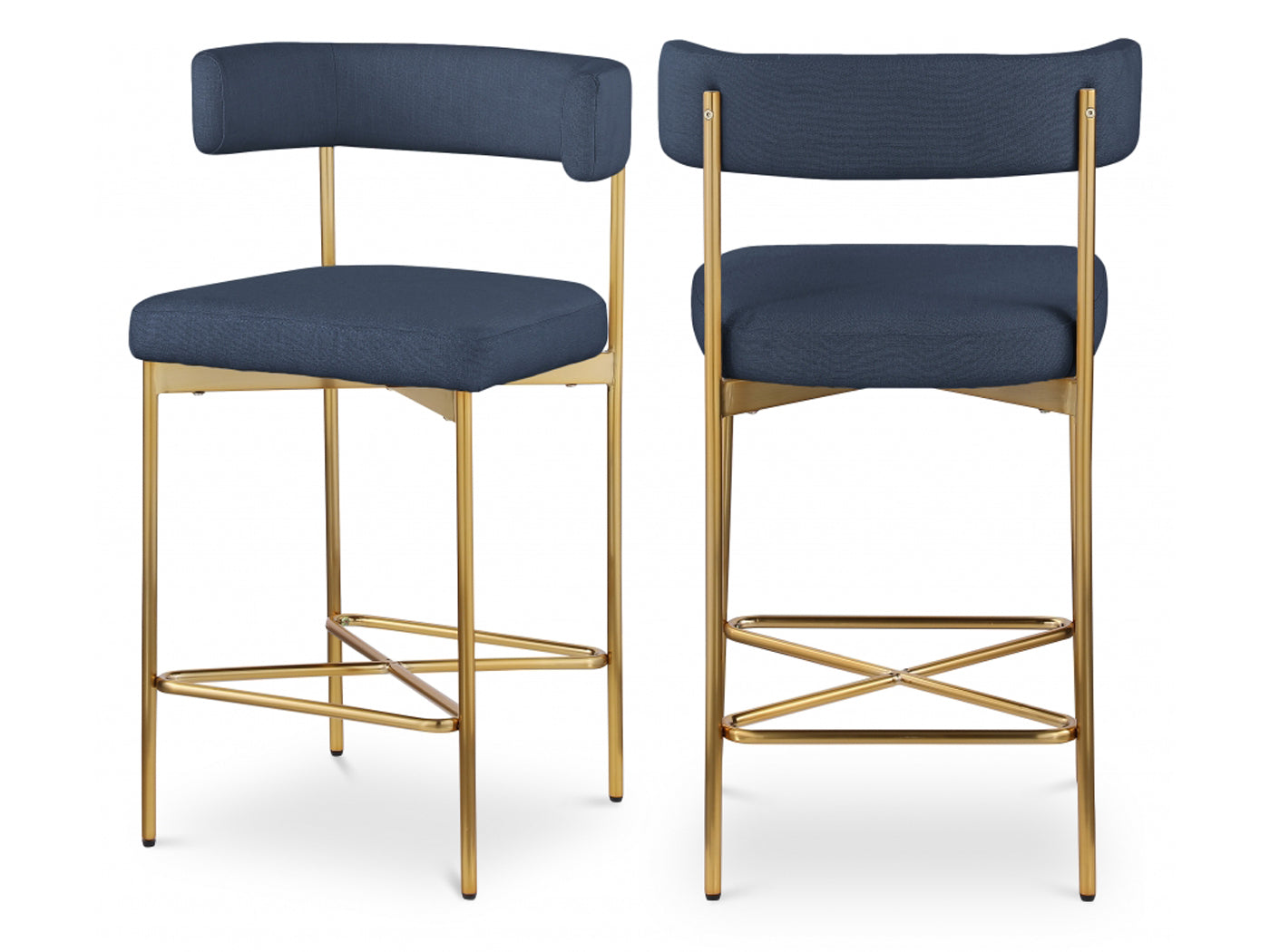 Rivage Linen Textured Bar Stool (Set of 2) – Istanbul Furniture - Home ...