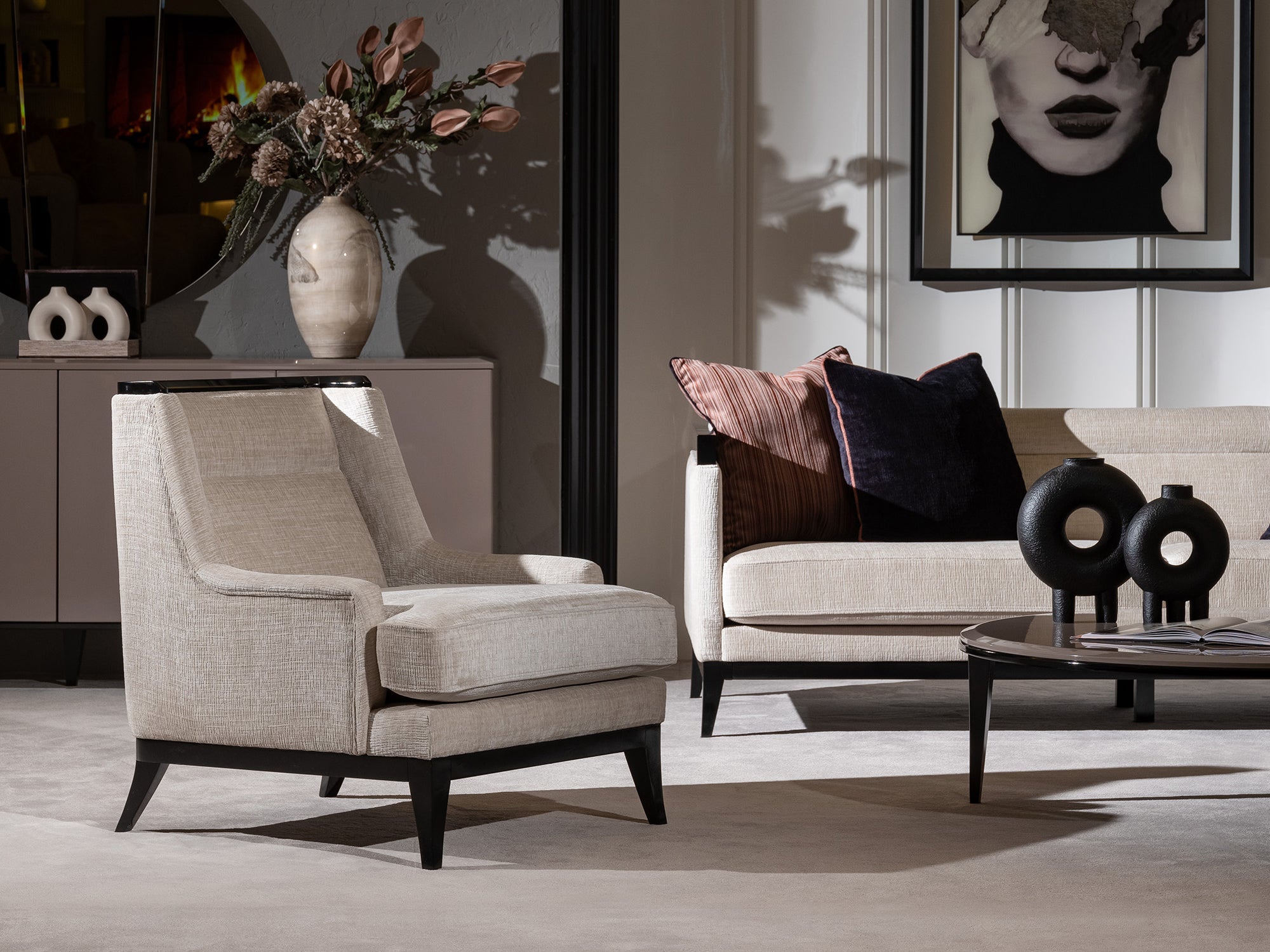 Riyad 31" Wide Armchair – Istanbul Furniture - Home of Unique Turkish ...