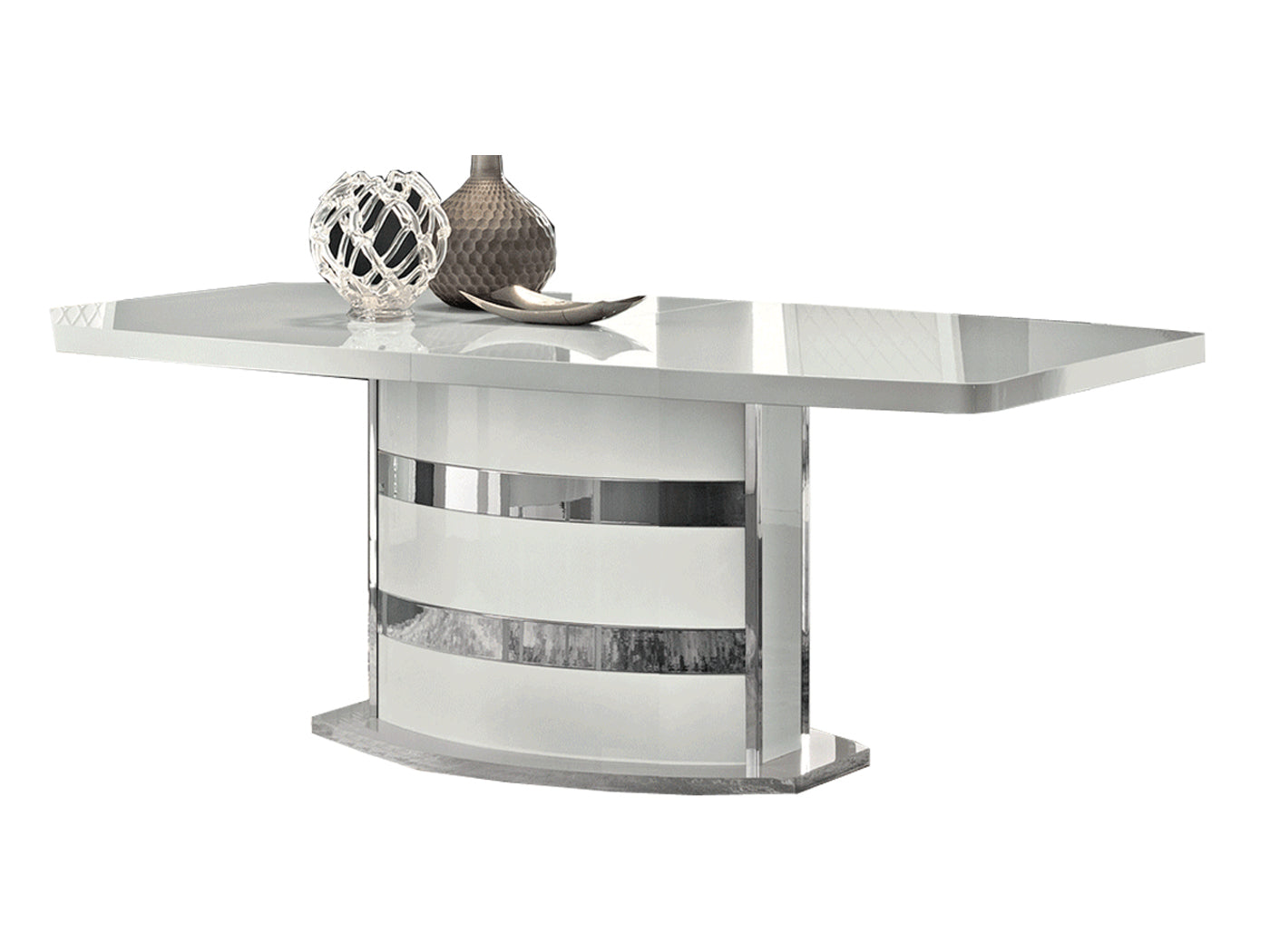 Roma Es 97" / 79" Wide Extendable Dining Table – Istanbul Furniture ...