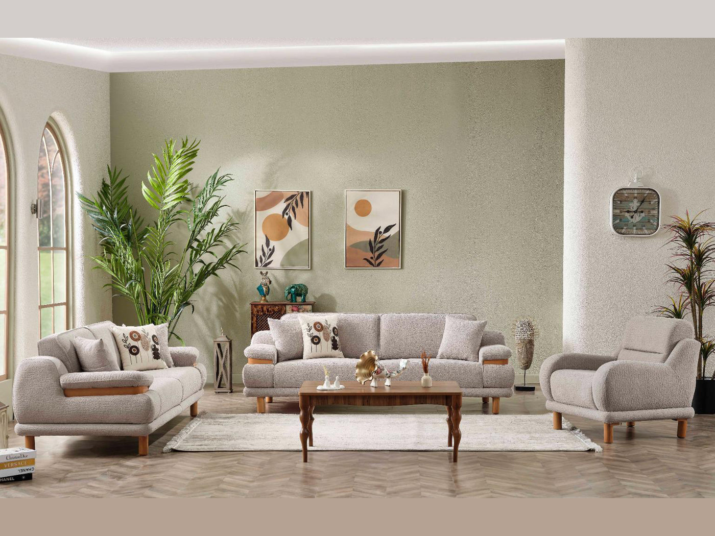 Latte Living Room Set – Istanbul Furniture - Home of Unique Turkish ...