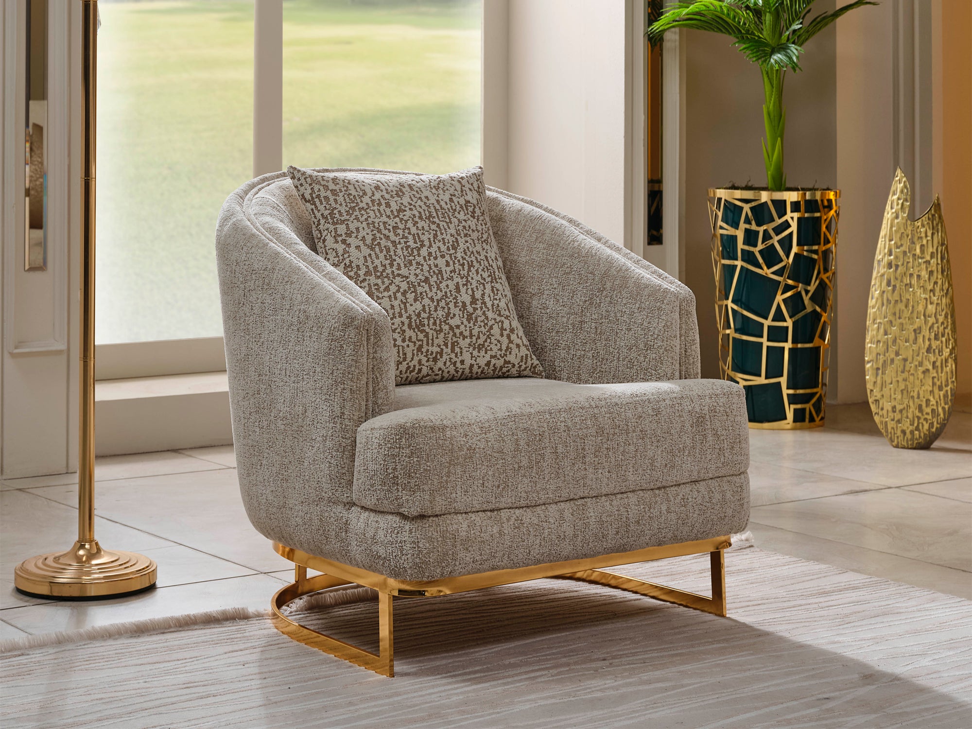 Asos Sanna Armchair – Istanbul Furniture - Home of Unique Turkish Furniture