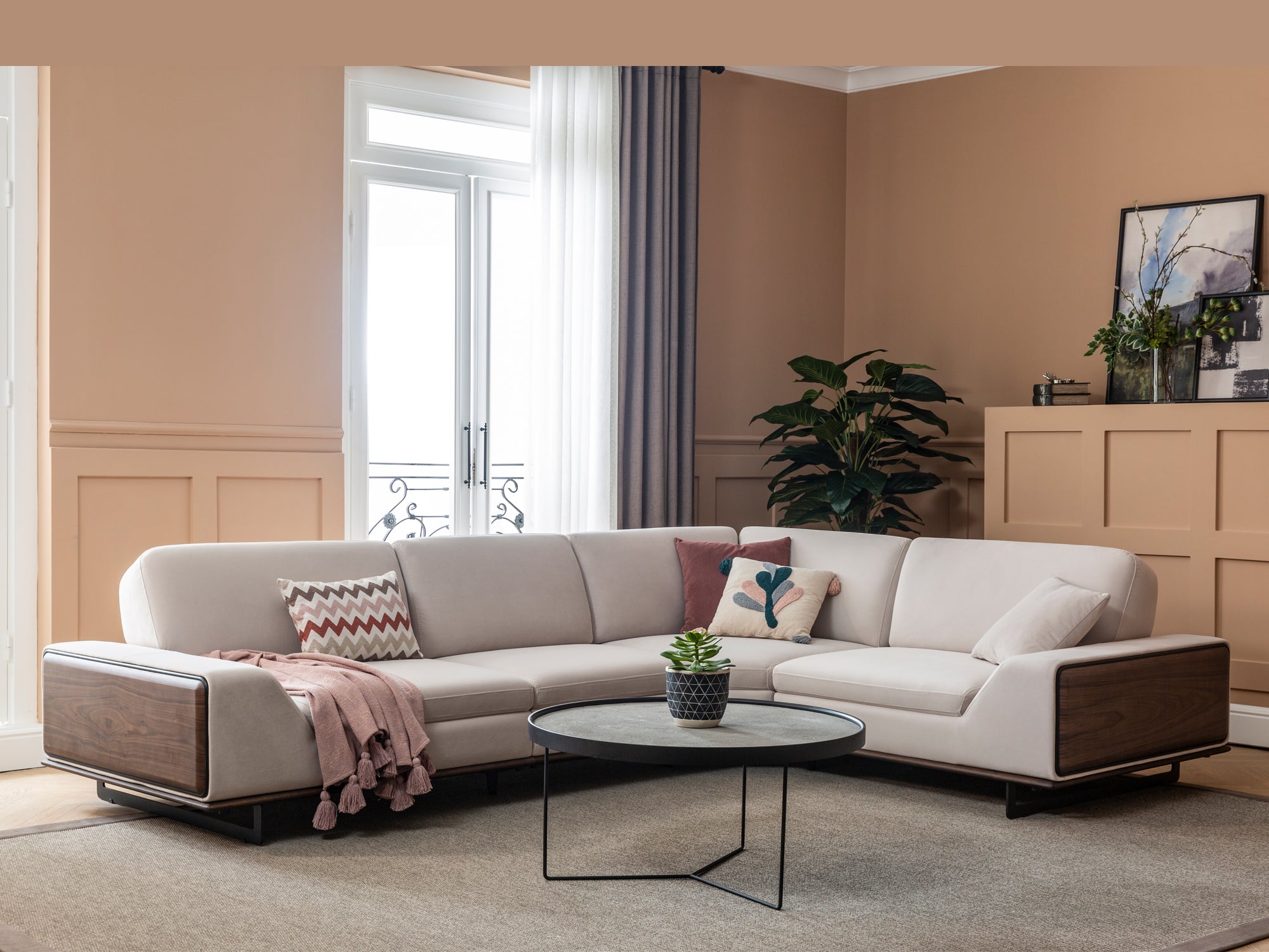 Mozart 126" Wide Modular Sectional – Istanbul Furniture - Home of ...