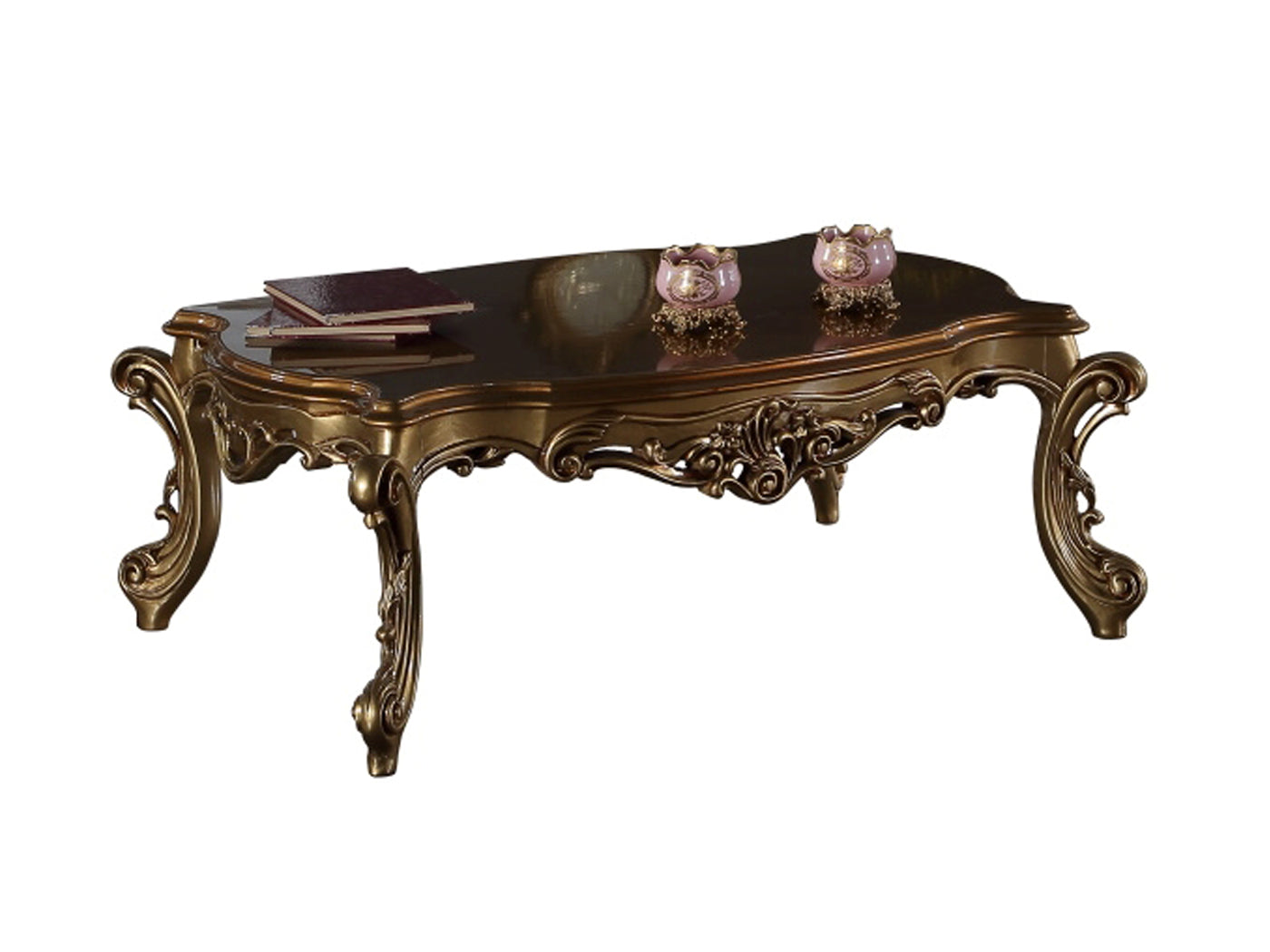 Sehrazat 51" Wide Traditional Coffee Table – Istanbul Furniture - Home ...