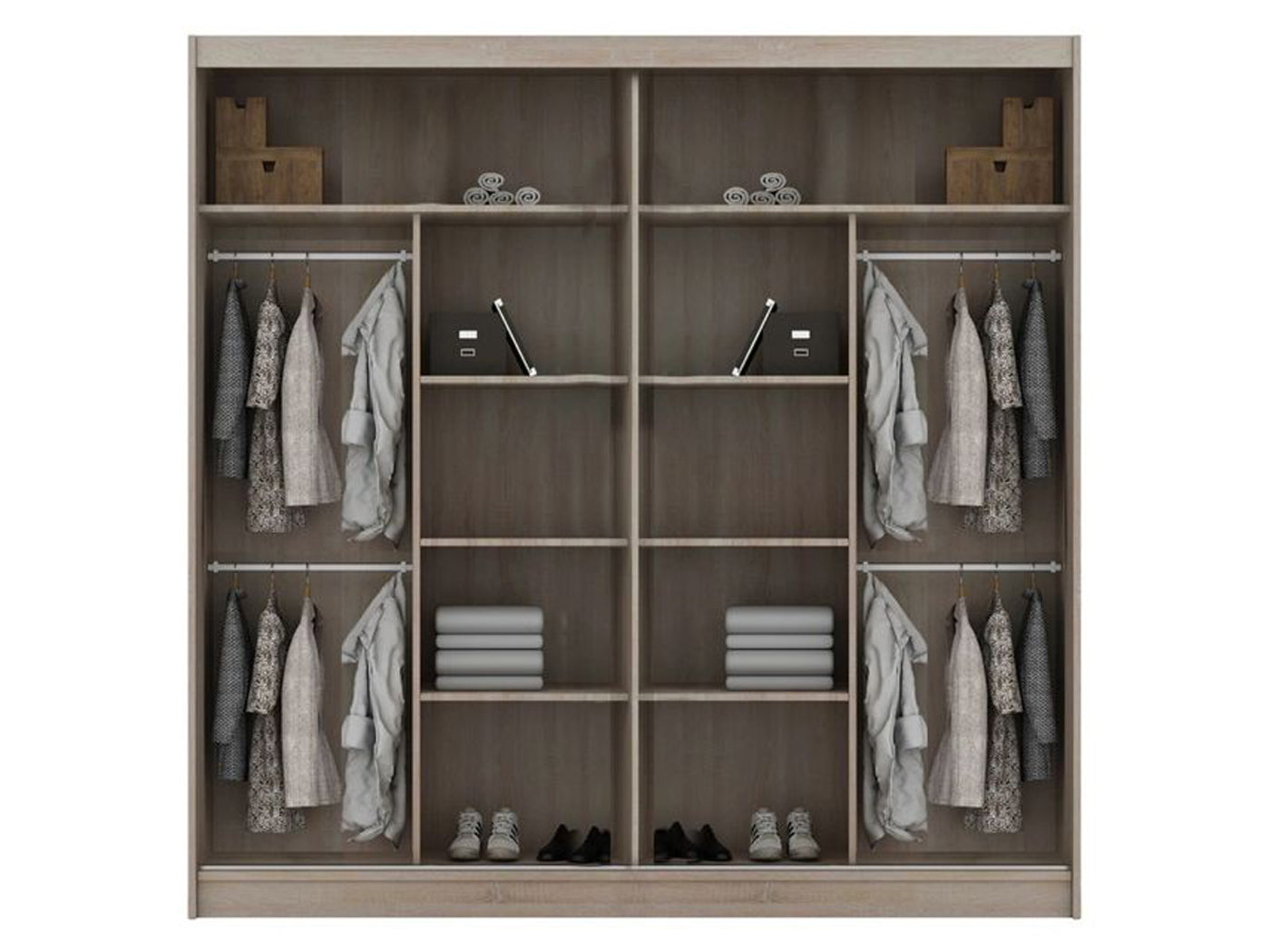 Classic 80" Wide Wardrobe – Istanbul Furniture - Home of Unique Turkish ...