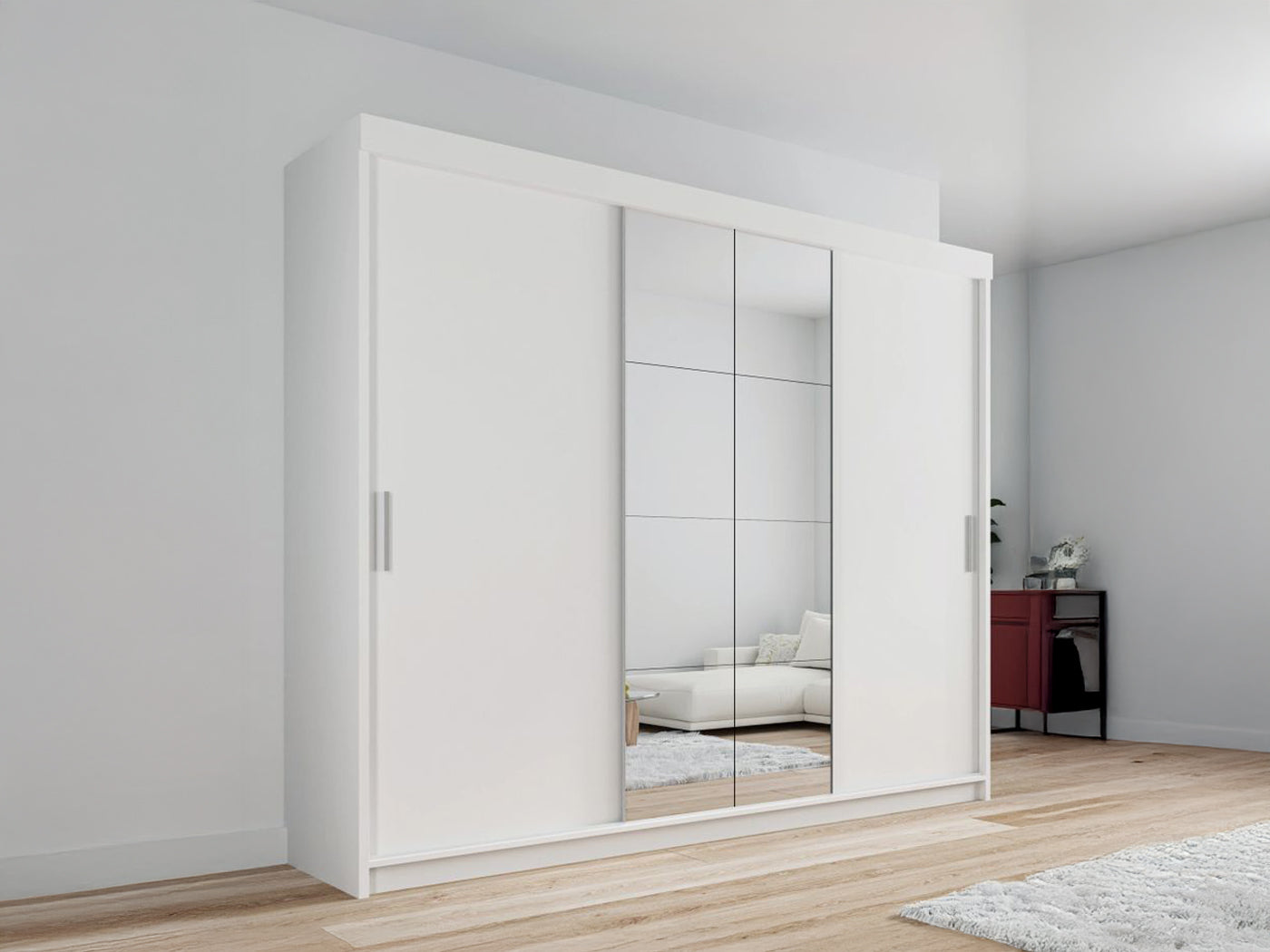 Peso 99" Wide Wardrobe – Istanbul Furniture - Home of Unique Turkish ...