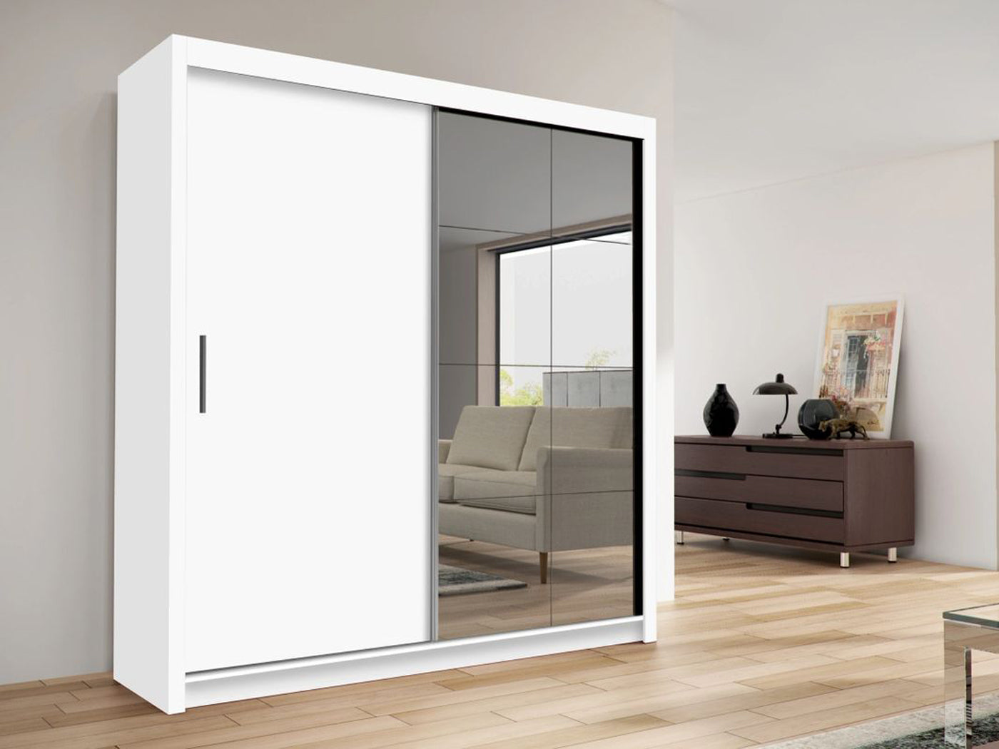 Peso 59" Wide Wardrobe – Istanbul Furniture - Home of Unique Turkish ...