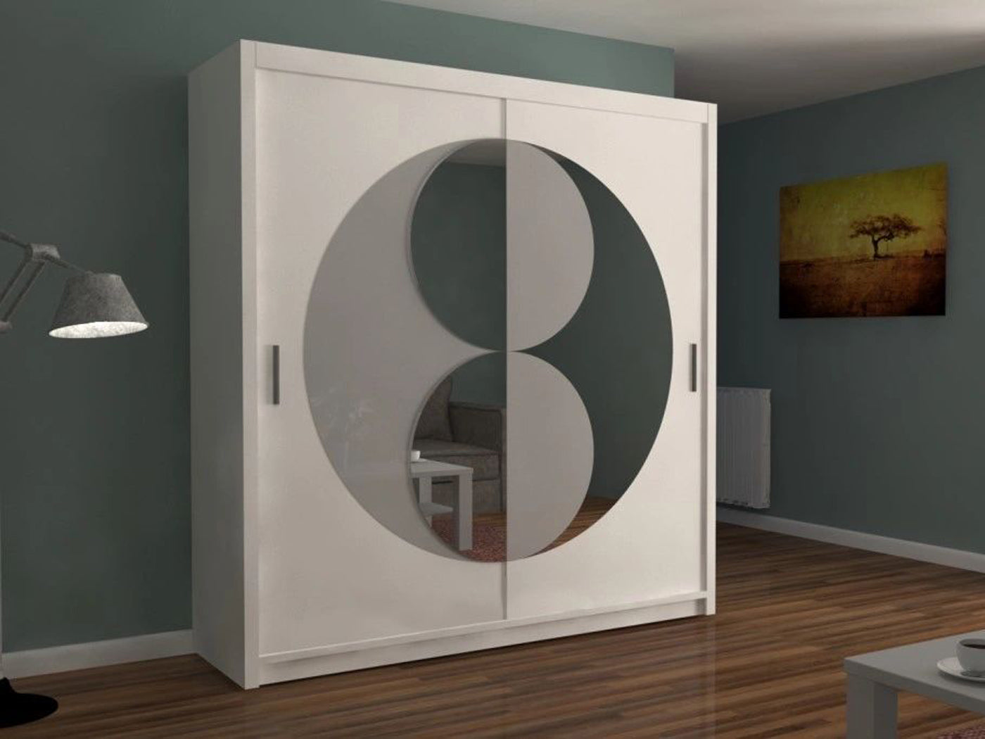 Rio Sky 59" Wide 2 Door Wardrobe – Istanbul Furniture - Home of Unique ...