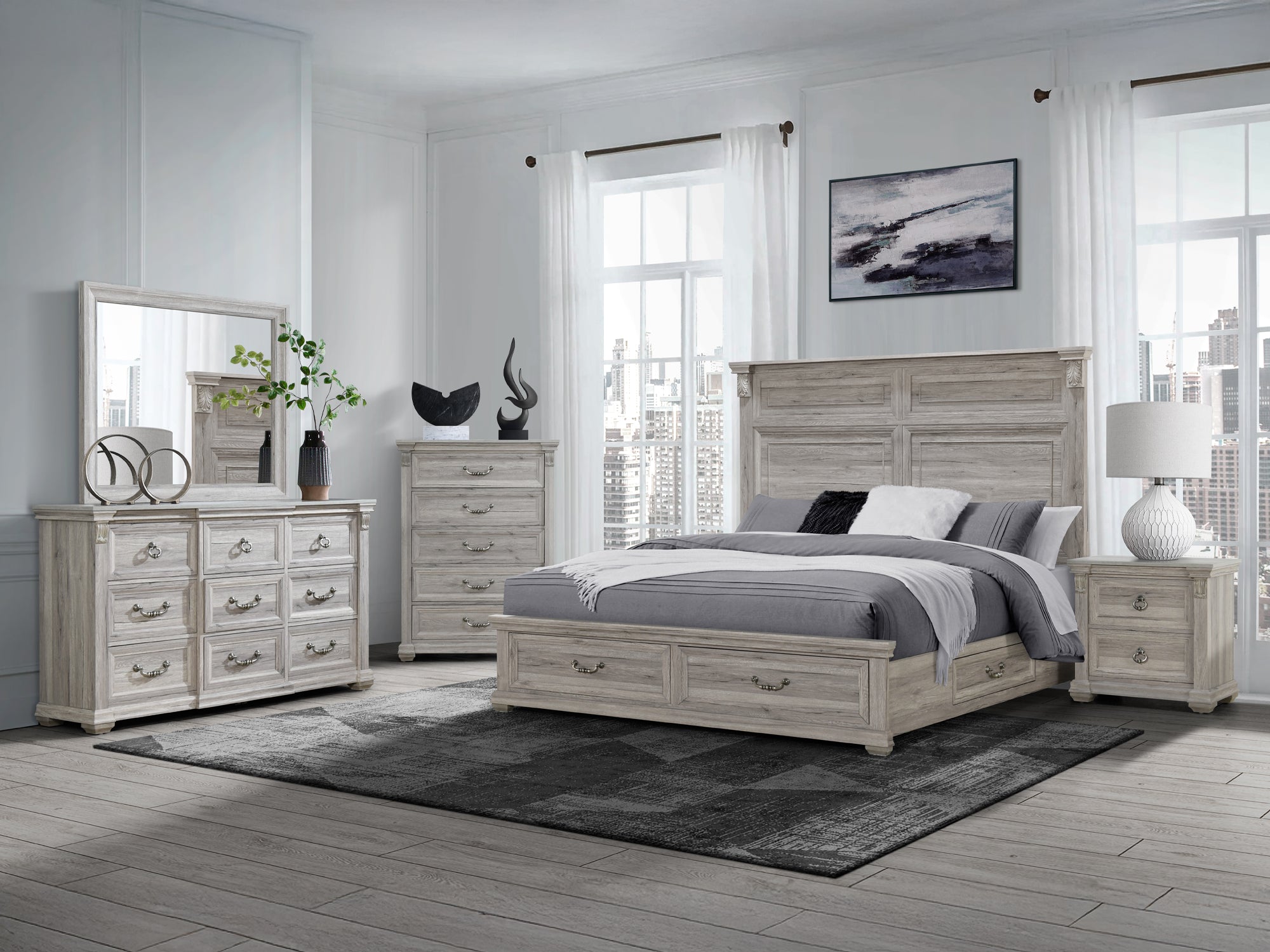 Tatum Storage Bedroom Set – Istanbul Furniture - Home of Unique Turkish ...