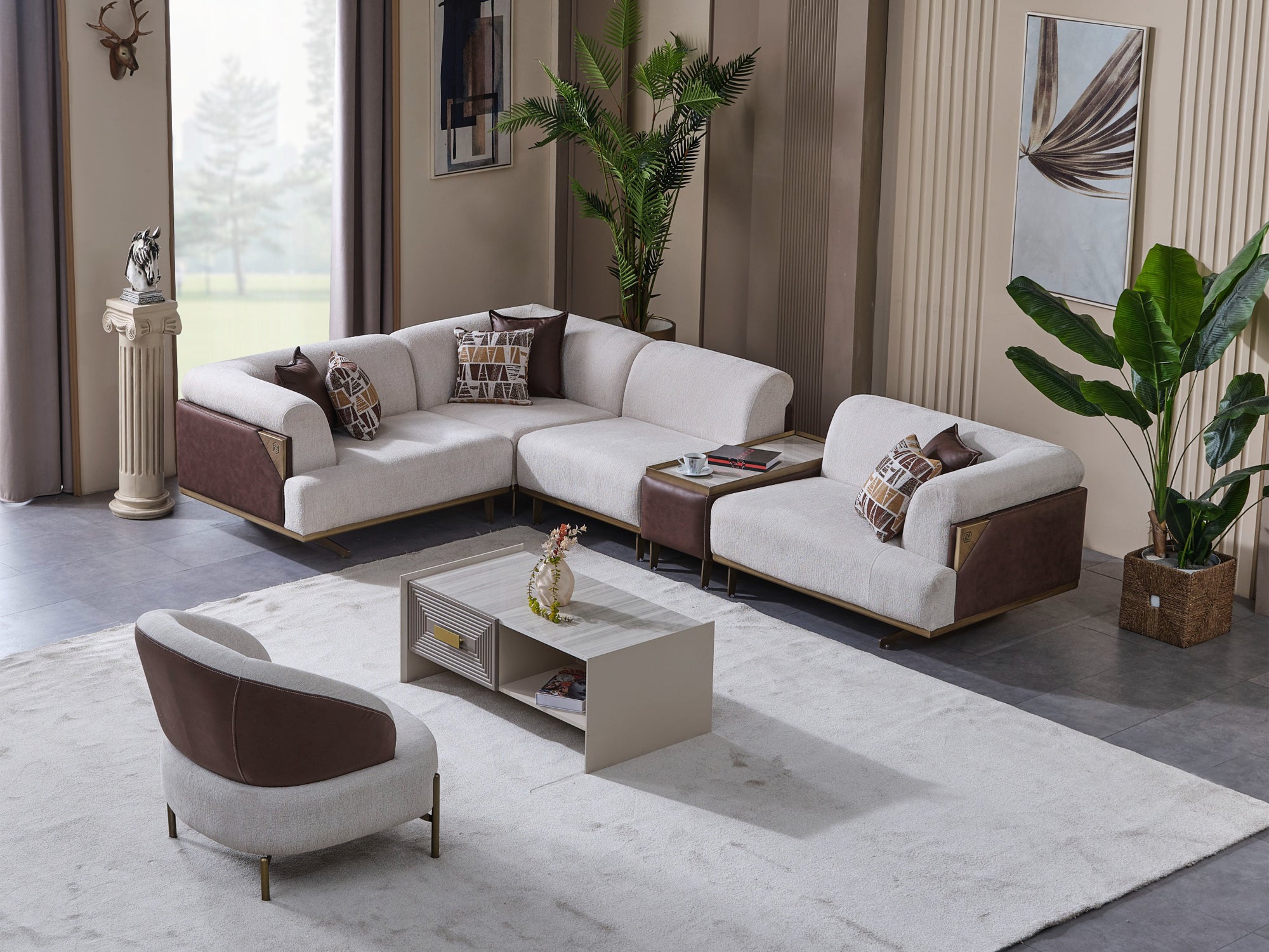 Urla Modular L Shape Sectional – Istanbul Furniture - Home of Unique ...