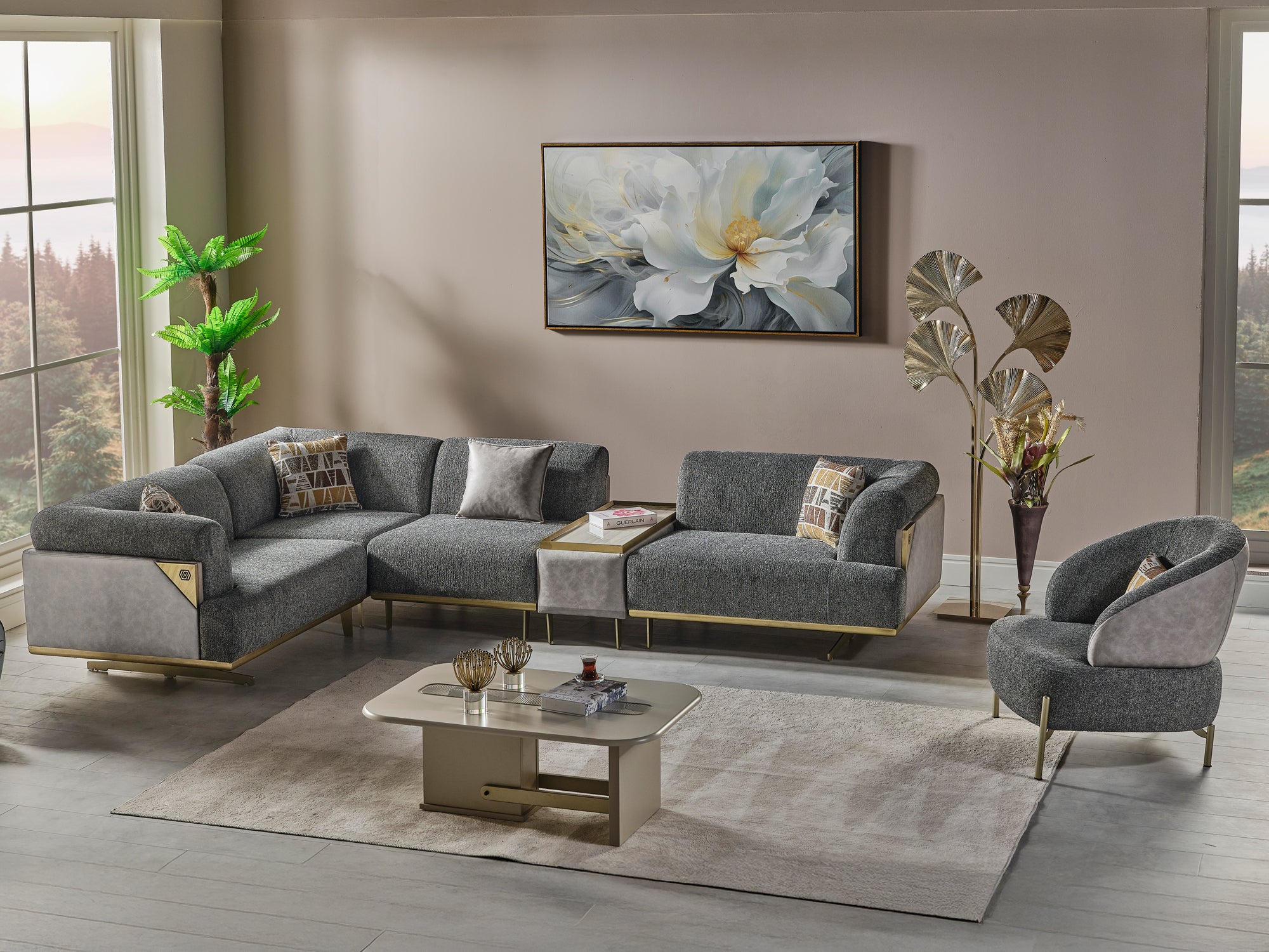 Urla Modular L Shape Sectional – Istanbul Furniture - Home of Unique ...