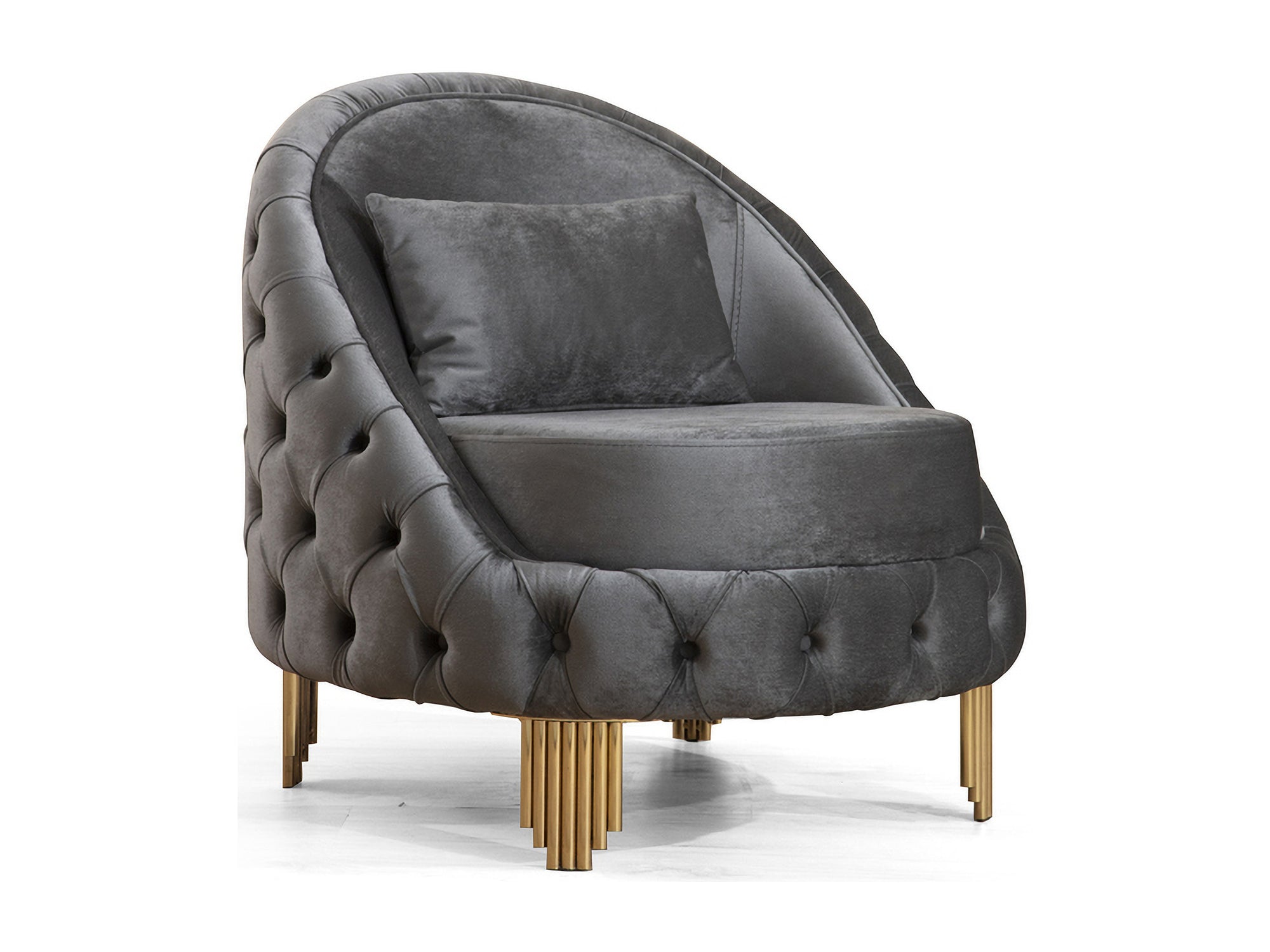 Vanessa 33" Wide Tufted Armchair – Istanbul Furniture - Home of Unique ...