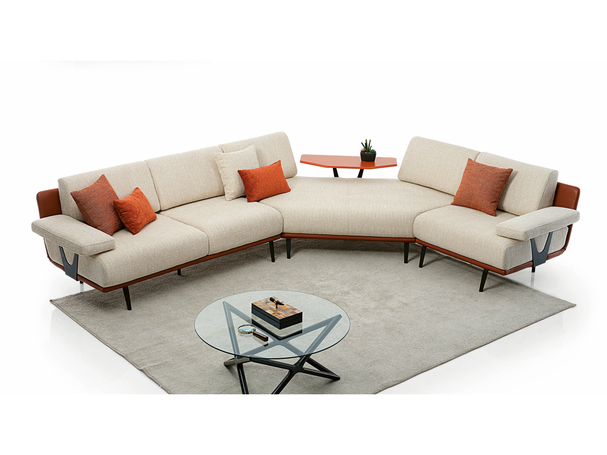 Venedi 136" / 107" Wide Sectional – Istanbul Furniture - Home of Unique ...