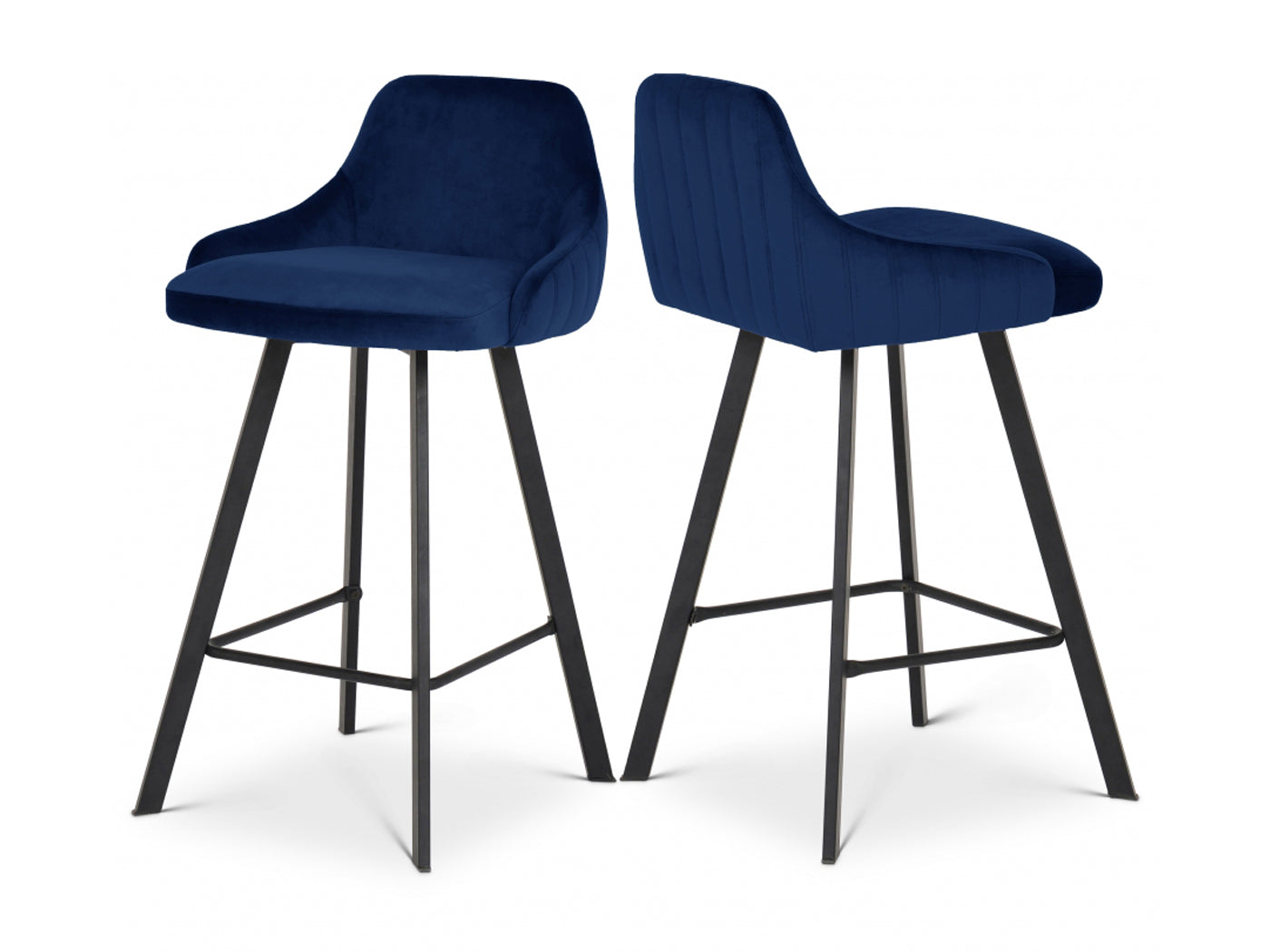 Viviene Velvet Bar Stool (Set of 2) – Istanbul Furniture - Home of ...