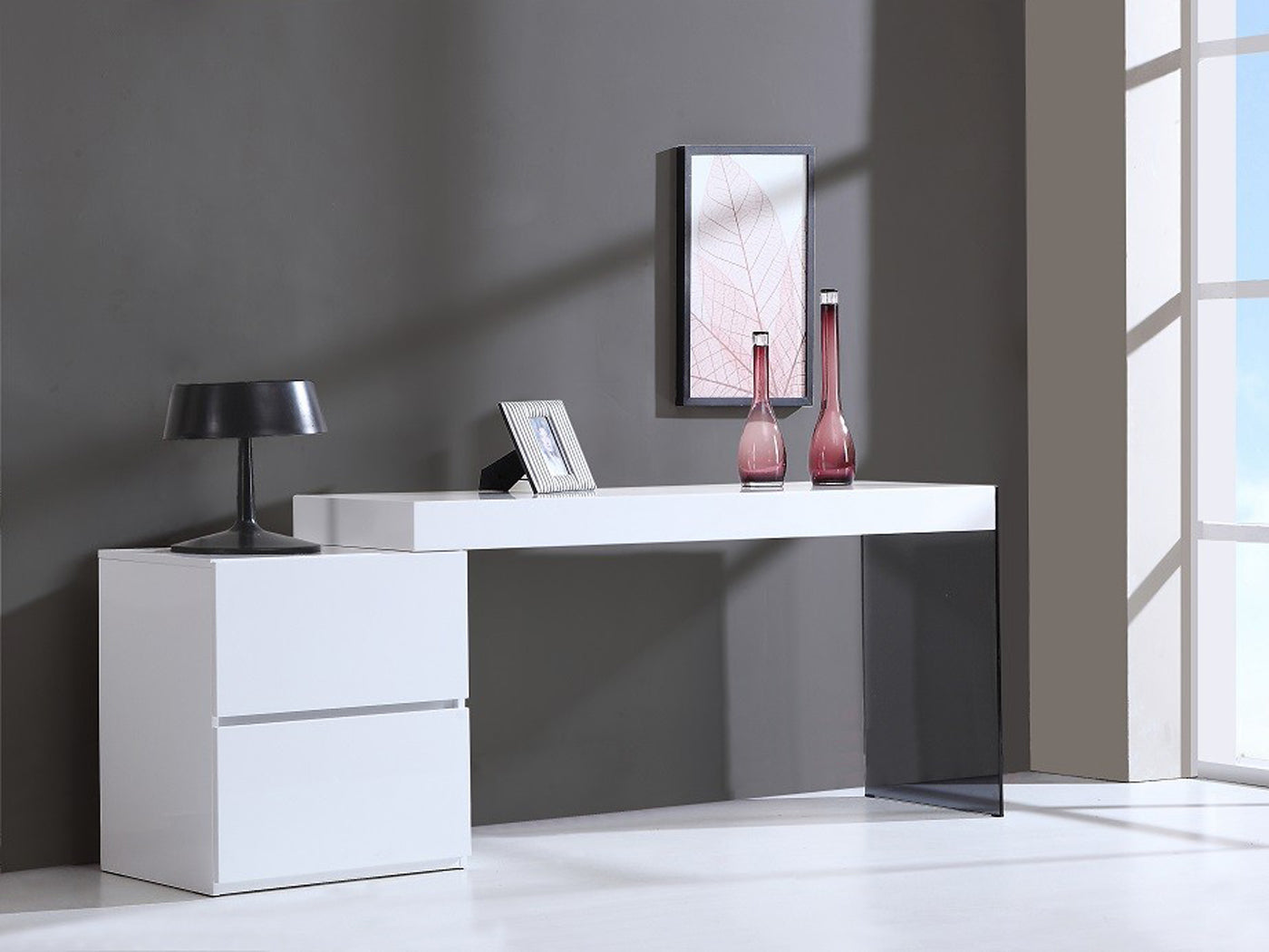 Coach 2 Drawer Desk – Istanbul Furniture - Home of Unique Turkish Furniture