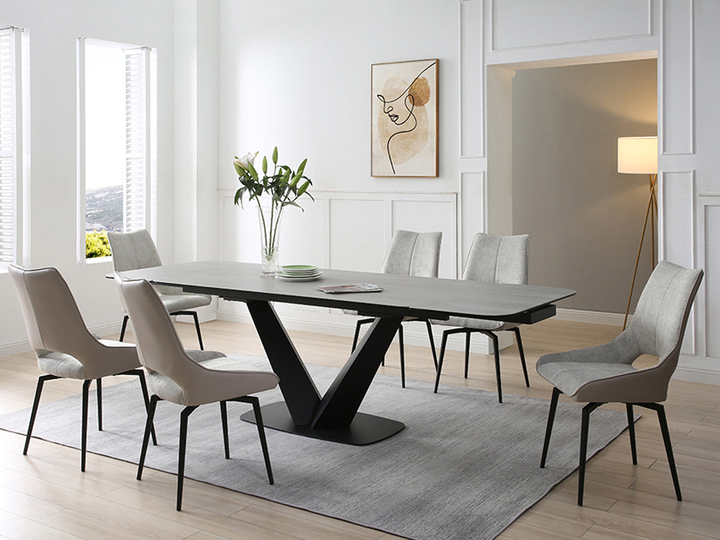 Stares 9189 DT - 1239 DC Dining Room Set – Istanbul Furniture - Home of ...