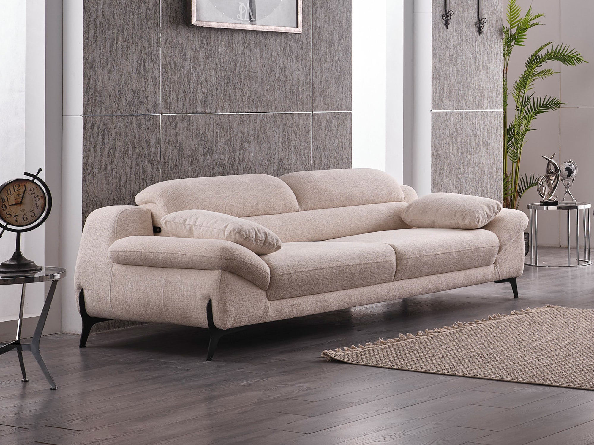 Lorenzo 96" Wide Extendable Sofa – Istanbul Furniture - Home of Unique ...