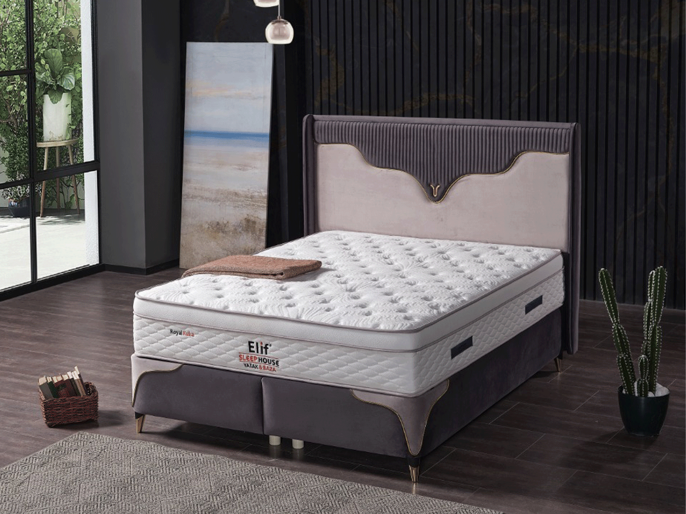 Manolya Storage Bed – Istanbul Furniture - Home of Unique Turkish Furniture