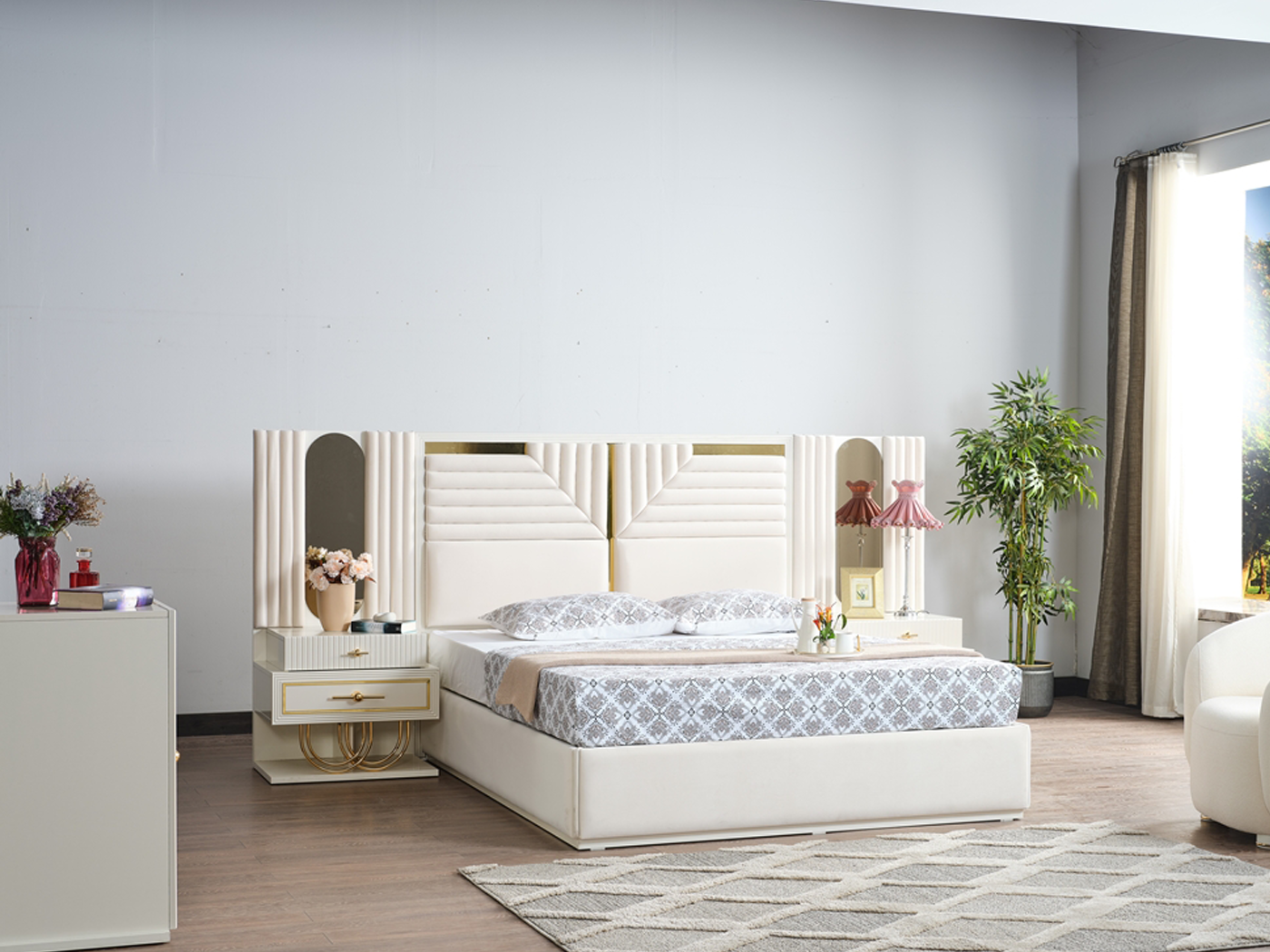 Marsel Storage Bed – Istanbul Furniture - Home of Unique Turkish Furniture