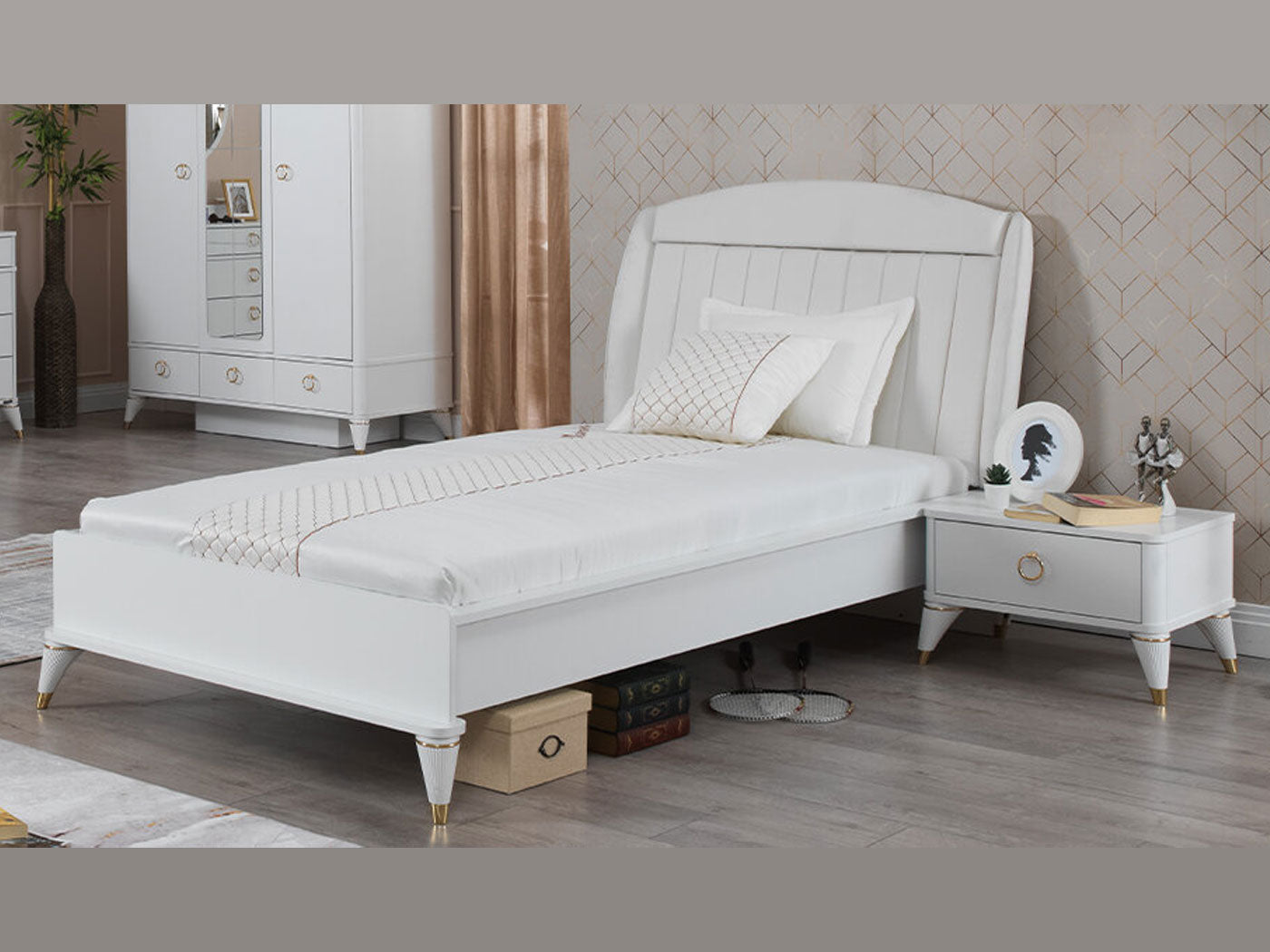 Masal European Platform Bed – Istanbul Furniture - Home of Unique ...