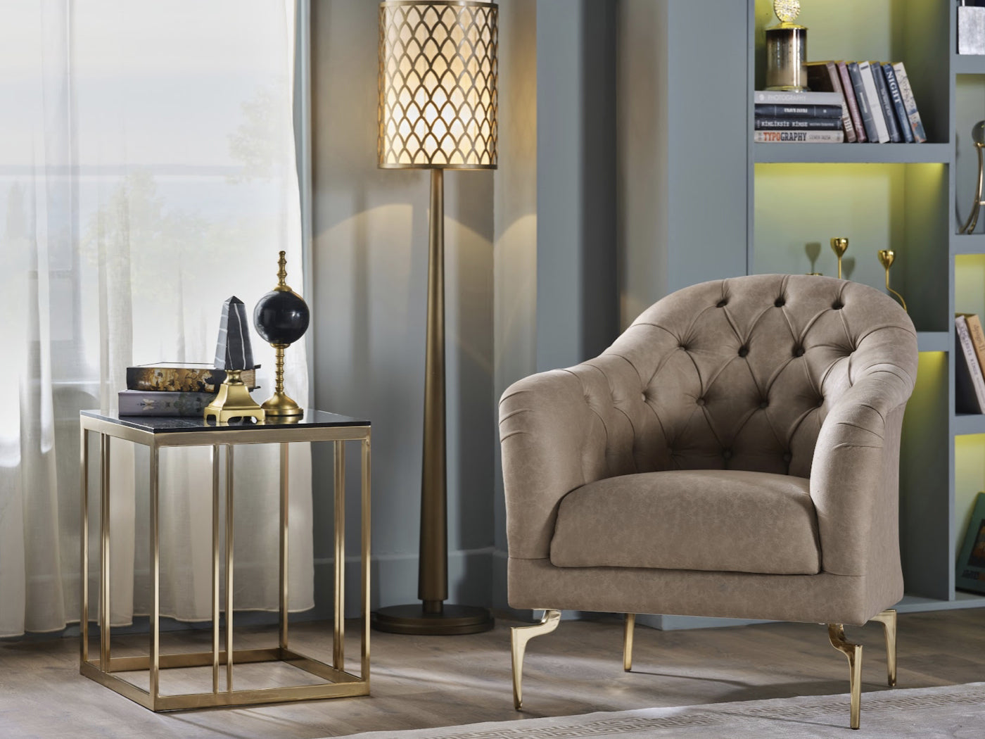 Montego 31.5" Wide Tufted Armchair – Istanbul Furniture - Home of ...