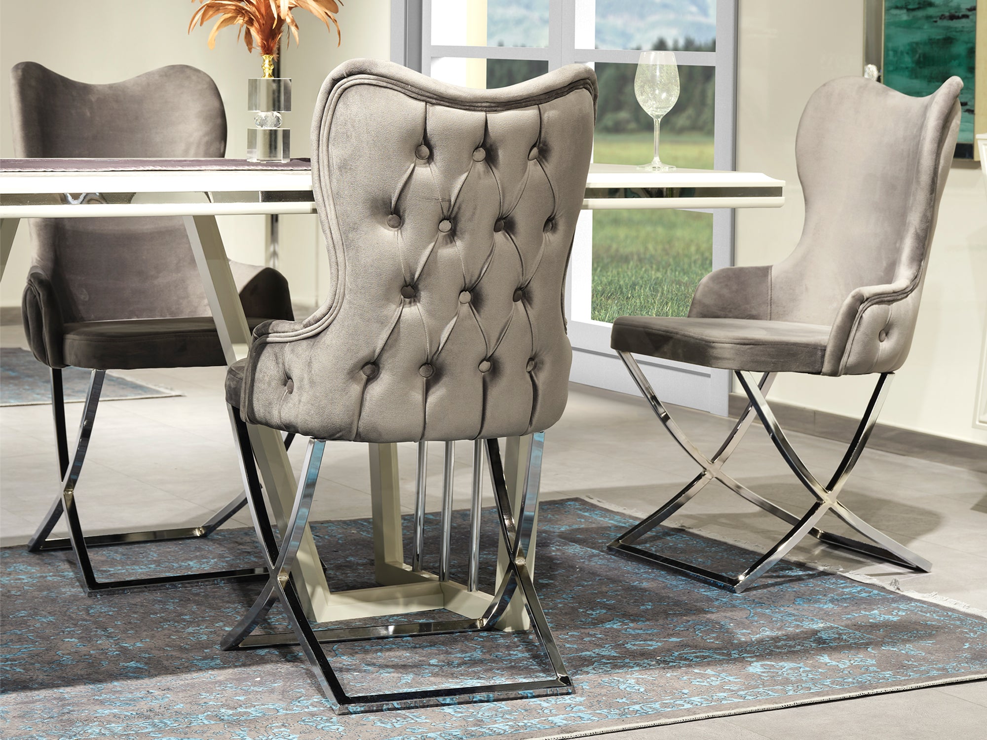 Nova Dining Chair – Istanbul Furniture - Home of Unique Turkish Furniture