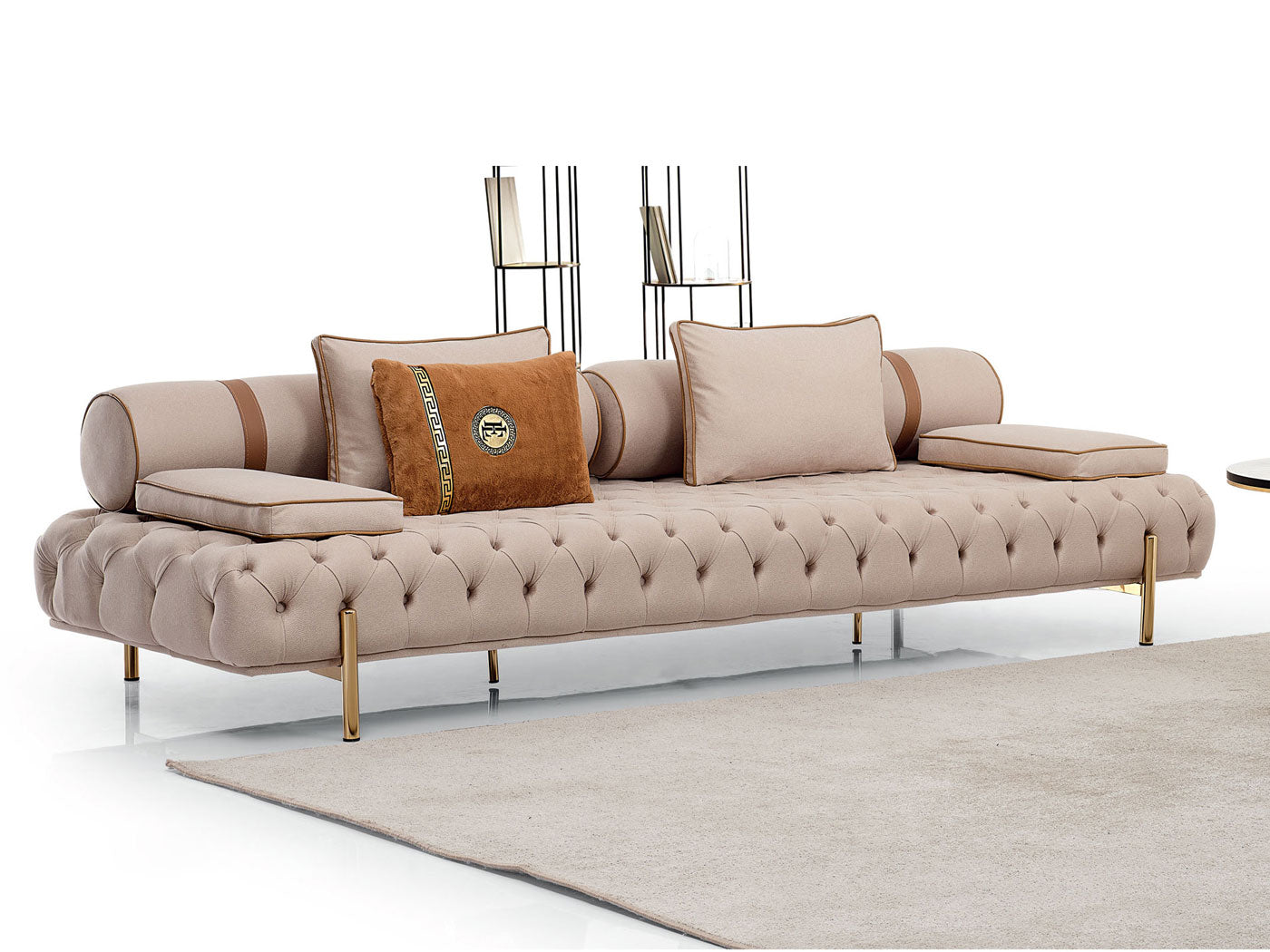 Arezzo 100" Wide Tufted Sofa – Istanbul Furniture - Home of Unique ...