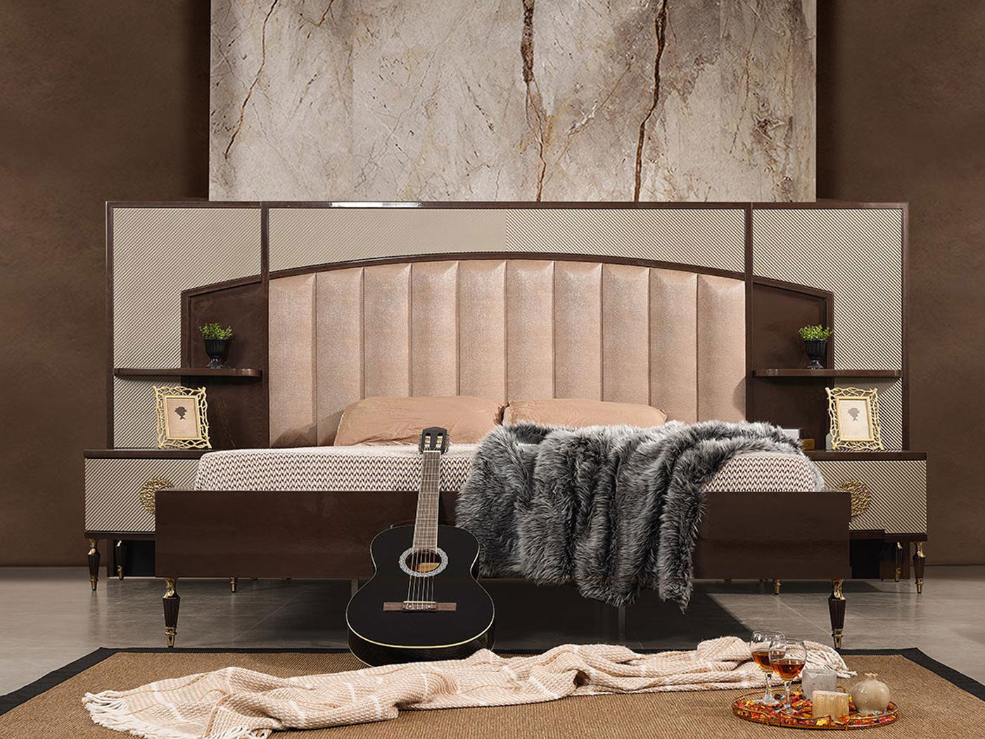 Venedik Bedroom Set – Istanbul Furniture - Home of Unique Turkish Furniture